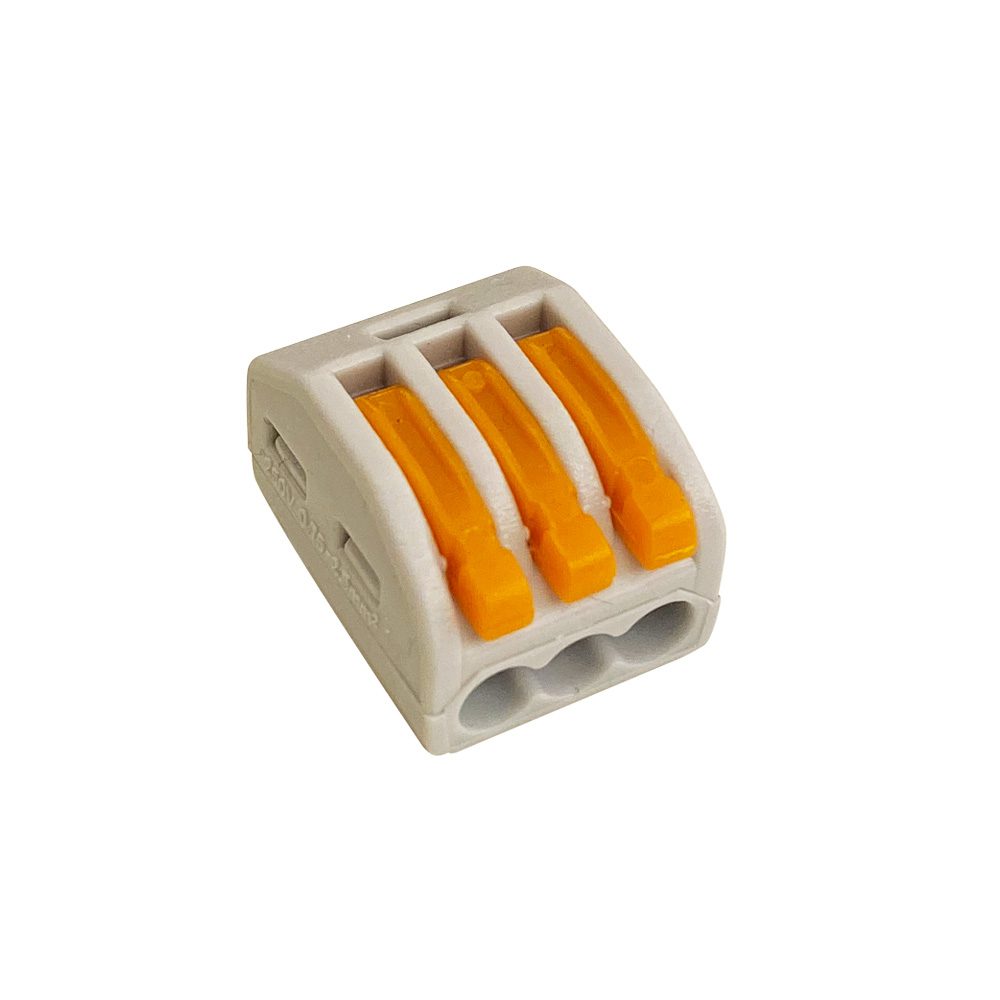 Borne de raccordement 3 conducteurs 100PCS - IDELED