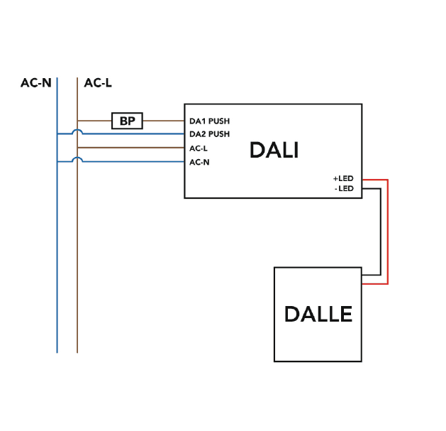 DRIVER LIFUD DIMMABLE DALI PUSH 0-10V 60W 1100-1500mA - IDELED